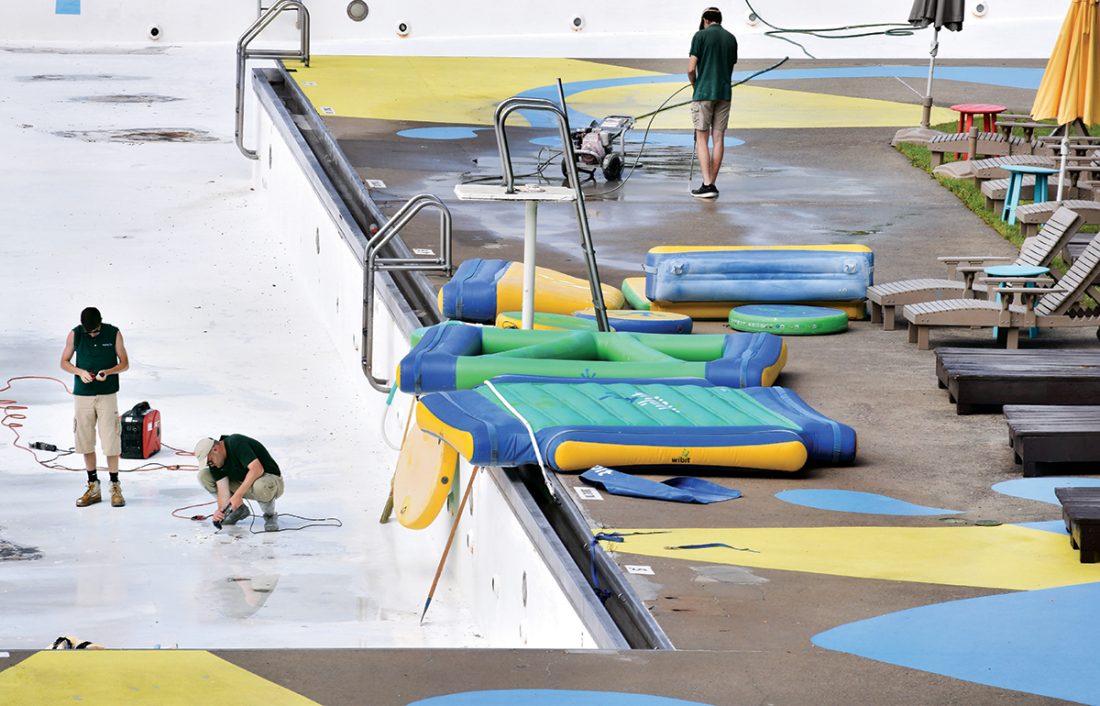 Wheeling Park Officials Work to Fix Swimming Pool After Paint Problem ...